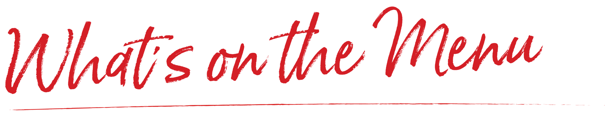 Menu – Hillside Tavern